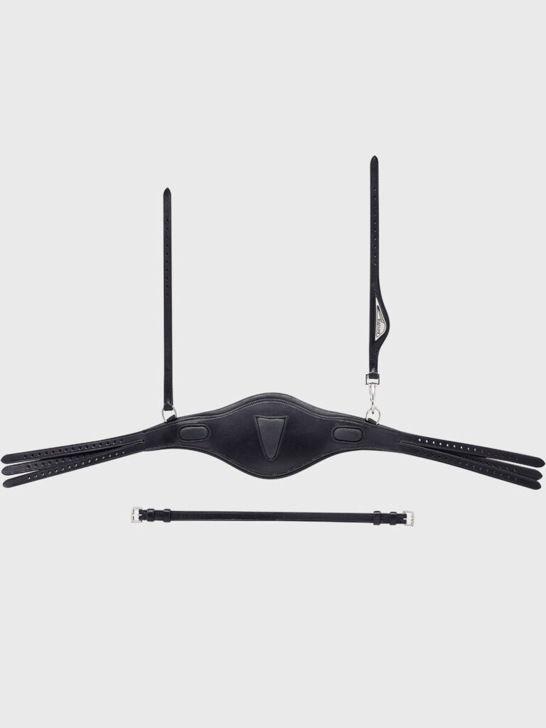 Extra Wide Anatomical Crown Piece for Double Bridle - Equiline